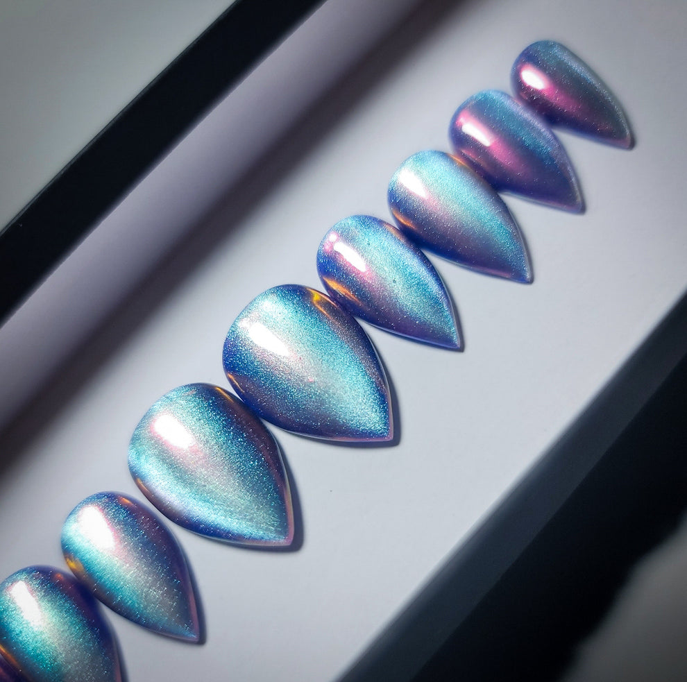 Fire & Ice Press on Nail Set – DeadGirlClaws